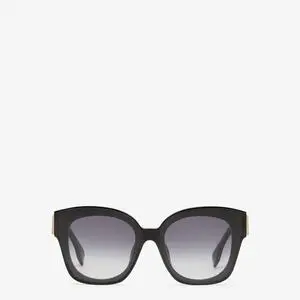 Fendi Square First Eyeglasses - Black