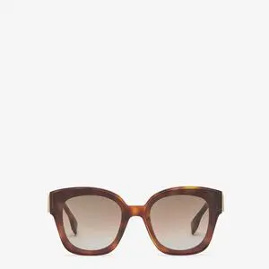 Fendi First Square Eyeglasses - Brown