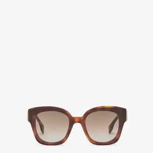 Fendi First Square Eyeglasses - Brown