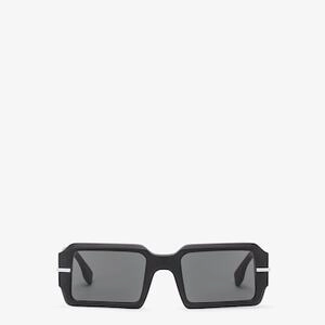 Fendi Rectangular Sunglasses - Black