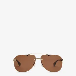 Fendi Sky Aviator Sunglasses - Brown