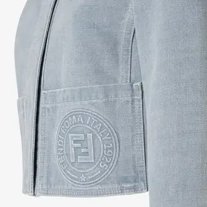 Fendi Denim Crop Jacket