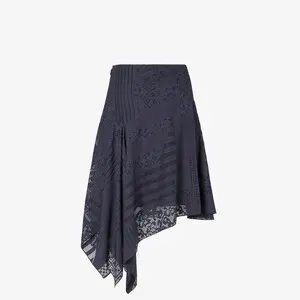 Fendi Flared Midi Skirt