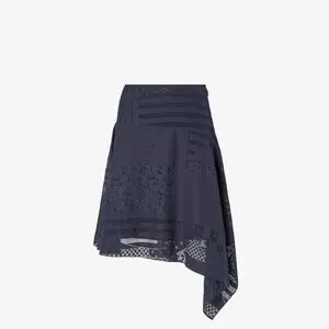 Fendi Flared Midi Skirt - Blue