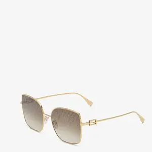 Fendi Baguette Square Frame Sunglasses