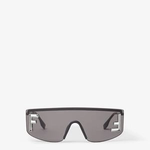Fendi Squared Ff Sunglasses - Grey