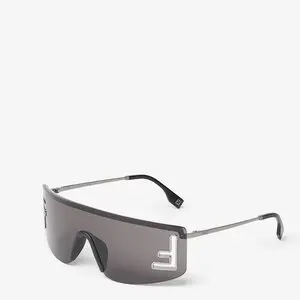 Fendi Squared Ff Sunglasses - Grey
