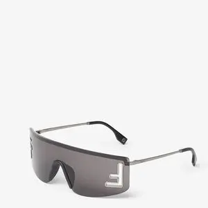 Fendi Squared Ff Sunglasses - Grey