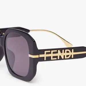 Fendi Fendigraphy Sunglasses - Black