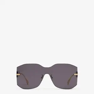 Fendi Fendigraphy Rectangular Sunglasses - Black