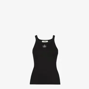 Fendi Sleeveless Top - Black