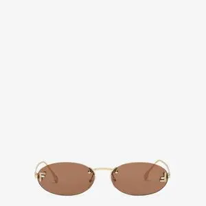 Fendi First Crystal Sunglasses - Brown