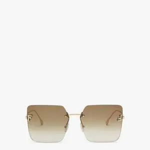 Fendi First Crystal Sunglasses - Brown