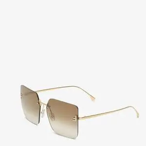 Fendi First Crystal Sunglasses - Brown