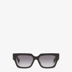 Fendi First Rectangle Eyeglasses - Black