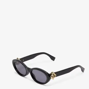 Fendi Ff Diamonds Sunglasses - Black
