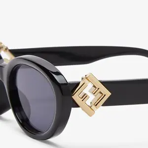 Fendi Ff Diamonds Sunglasses - Black