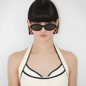 Fendi Ff Diamonds Sunglasses - Black