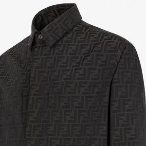 Fendi Jacquard Ff Motif Canvas Blouson