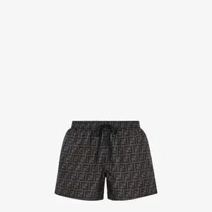 Fendi Swim Shorts - Black