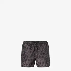 Fendi Swim Shorts - Black
