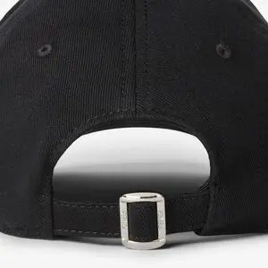 Fendi Cotton Canvas Baseball Cap - Black