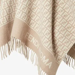 Fendi Poncho - Beige