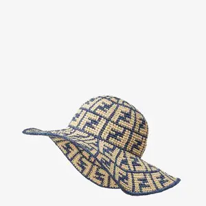 Fendi FF Motif Hat - Blue