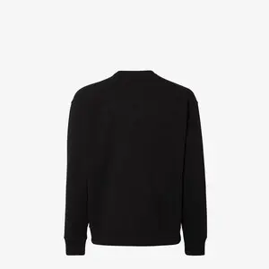 Fendi Long-sleeved Crew-neck Sweatshirt - Black