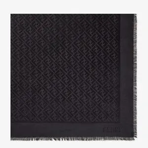 Fendi Ff Shawl - Black