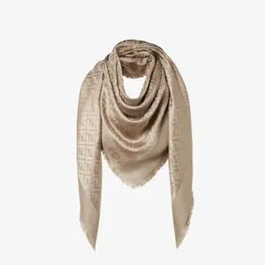 Fendi Ff Shawl - Grey