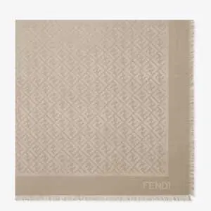 Fendi Ff Shawl Grey