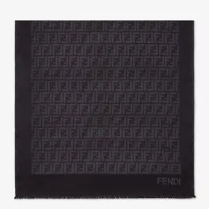 Fendi Ff Stole - Black