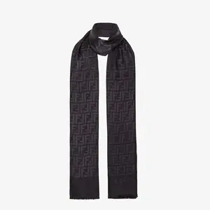 Fendi Ff Stole - Black