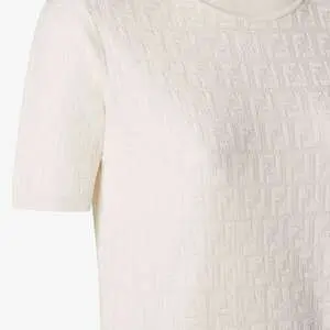 Fendi Short-sleeved Jumper - White