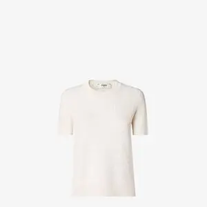 Fendi Short-sleeved Jumper - White