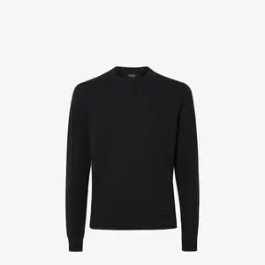 Fendi Regular-fit Crew-neck Pullover - Black