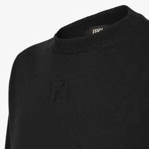 Fendi Regular-fit Crew-neck Pullover - Black