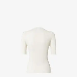 Fendi Fitted Silk And Cotton Jumper