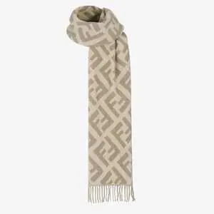 Fendi Ff Scarf - Brown