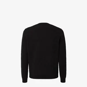 Fendi Regular-fit Pullover With Ff Selleria Stitching