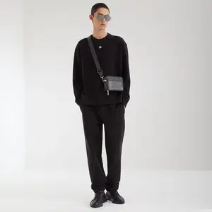 Fendi Regular-fit Pullover With Ff Selleria Stitching