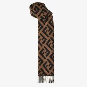 Fendi Ff Scarf - Brown