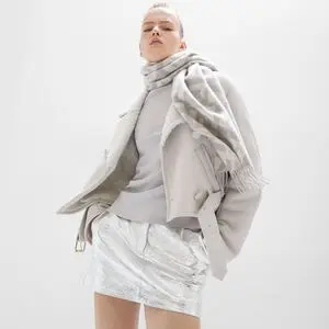 Fendi Ff Scarf - Grey