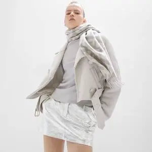 Fendi Ff Scarf - Grey