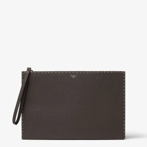 Fendi Selleria Flat Pouch - Brown