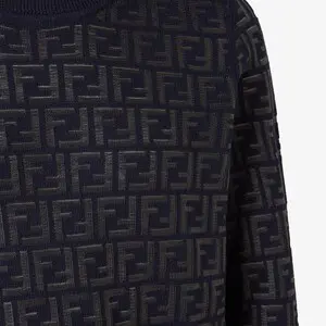 Fendi Regular-fit Pullover - Blue