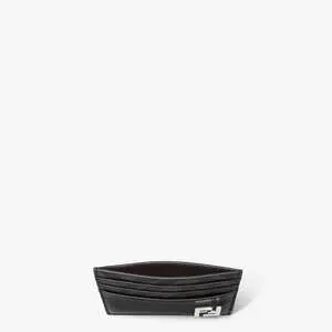 Fendi Ff Squared Card Holder - Black