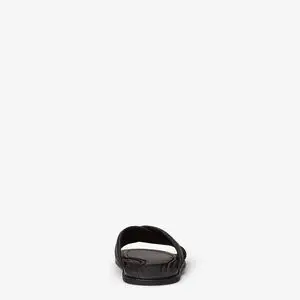 Fendi Ff Jacquard Slides