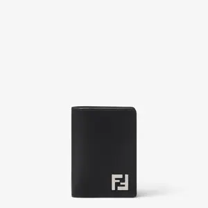 Fendi Ff Squared Card Holder - Black